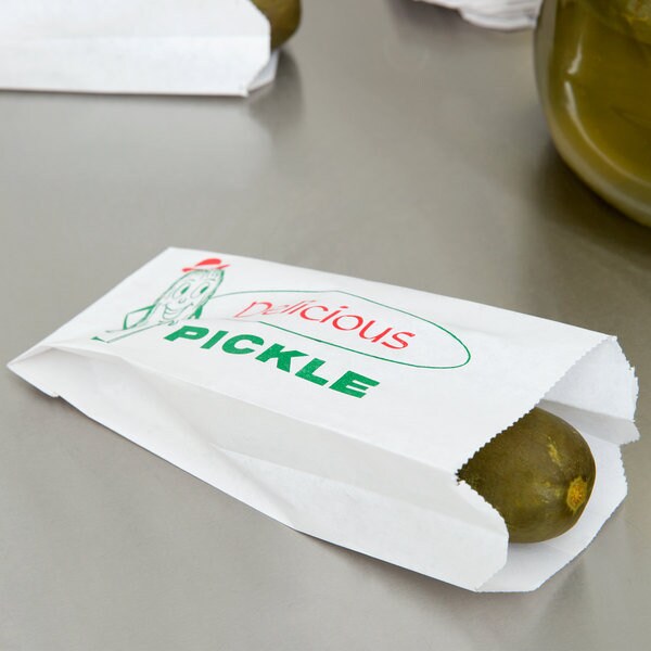 Pickle Bag Pickle Party Carnival Pickle Party Paper Bag - Etsy