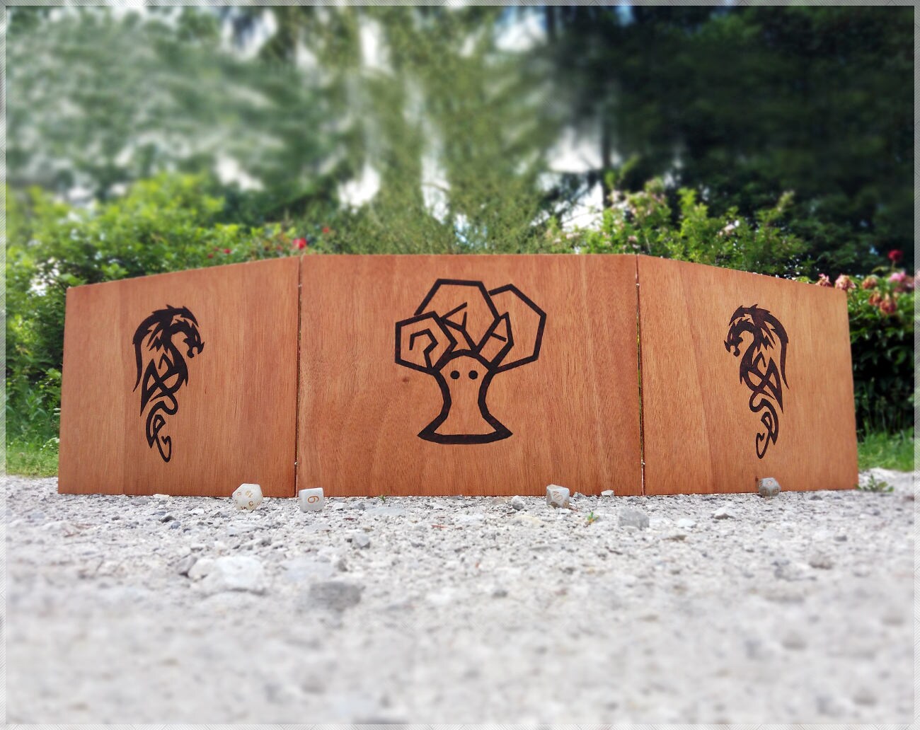 Wooden DM Screen for Tabletop Games Dungeons and Dragons | Etsy