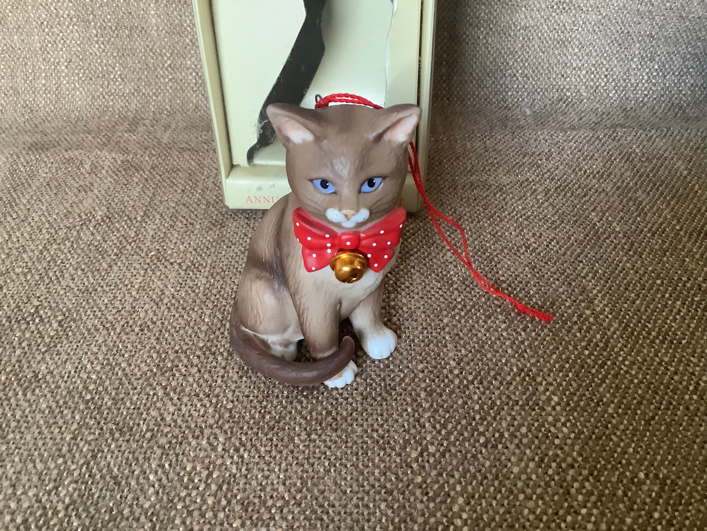 Schmid Gordon Fraser 1986 Cat Ornament Original Box Sweet - Etsy