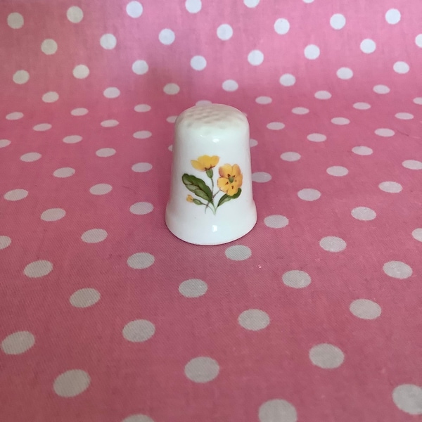 Bone China Thimble - Etsy