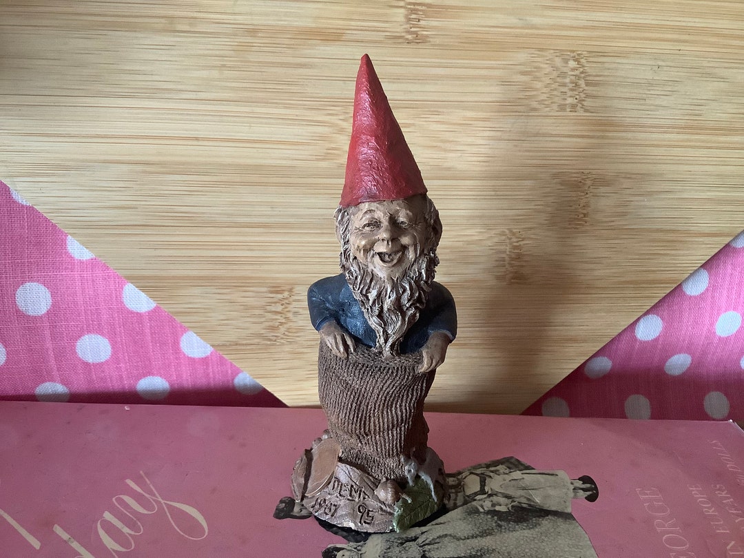 Cairn Studios Tom Clark Gnome, Nisse Figurine, Sack Race Gnome - Etsy