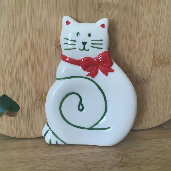 Cat Spoon Rest - Etsy