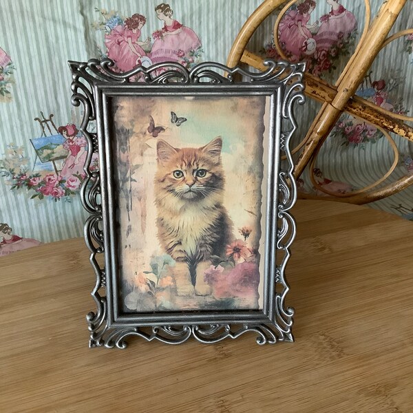 Vintage Metal Frame - Etsy