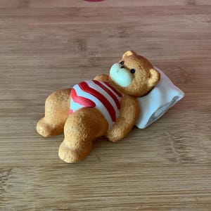 Vintage Lucy & Me Lucy Riggs Enesco Lounging Bear, 1989 Porcelain Bear ...
