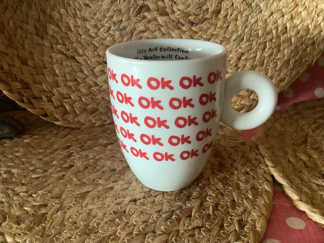OK Coffee Mug, Illy Art Collection Watermill Center, Robert Wilson ...