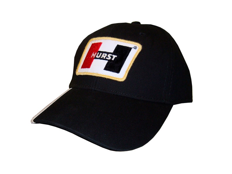 Hurst Double Stripe With Patch Hat - HH #300 Hurst Performance T-handle ...