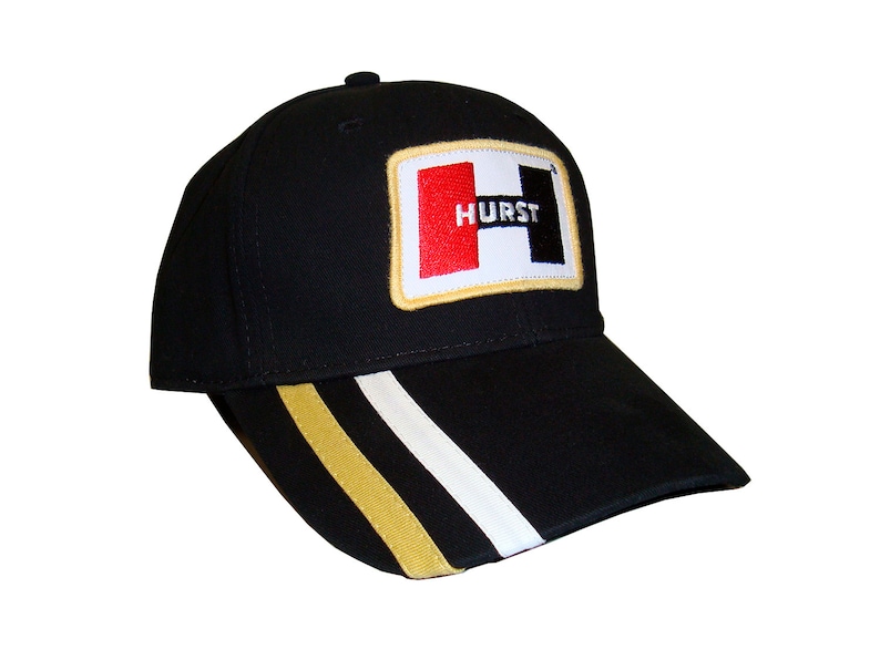 Hurst Double Stripe With Patch Hat - HH #300 Hurst Performance T-handle ...