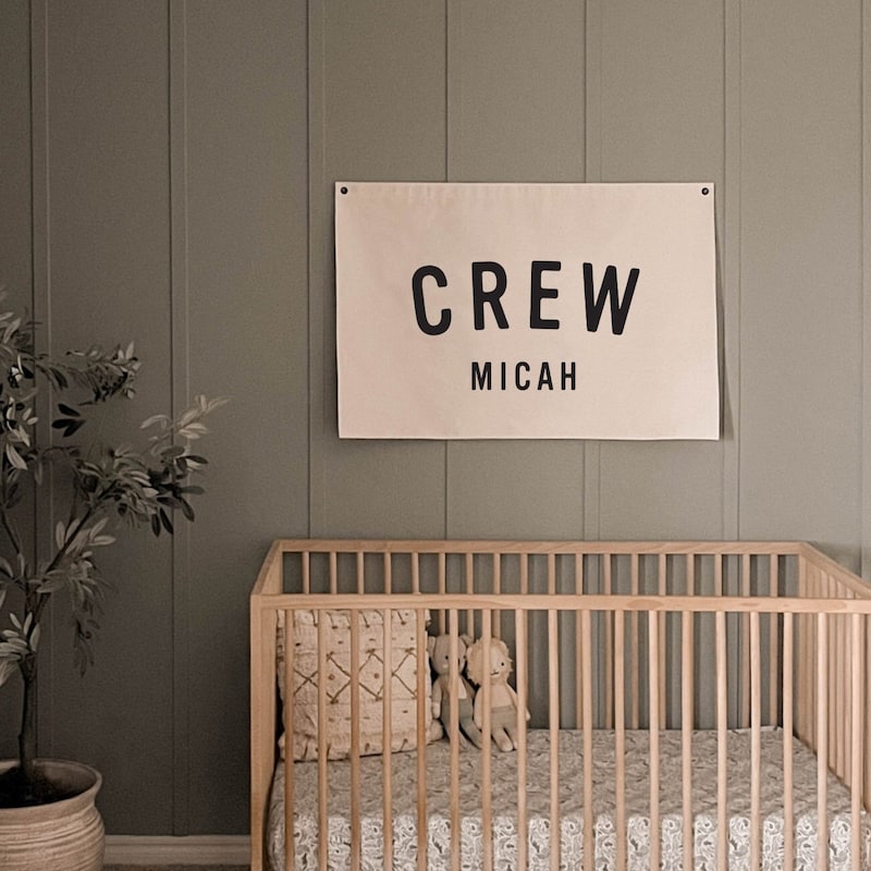 Flag Banner Custom Wooden - Etsy
