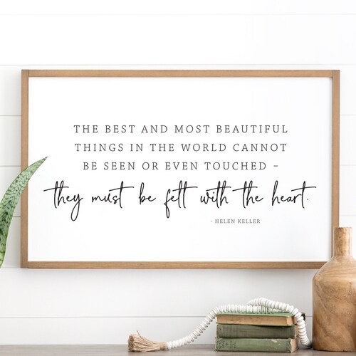 Inspirational Sign the Best and Most Beautiful Sign Helen - Etsy
