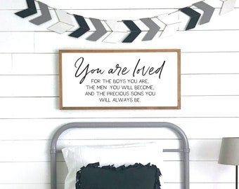 Little Boy Sign | Etsy