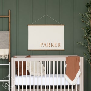 Personalized Baby Name Fabric Wall Hanging Personalized Baby Gift New ...