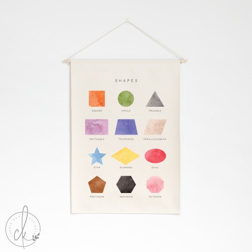 Wildflowers Wall Art Dowel Rod Canvas Living Room Decor - Etsy