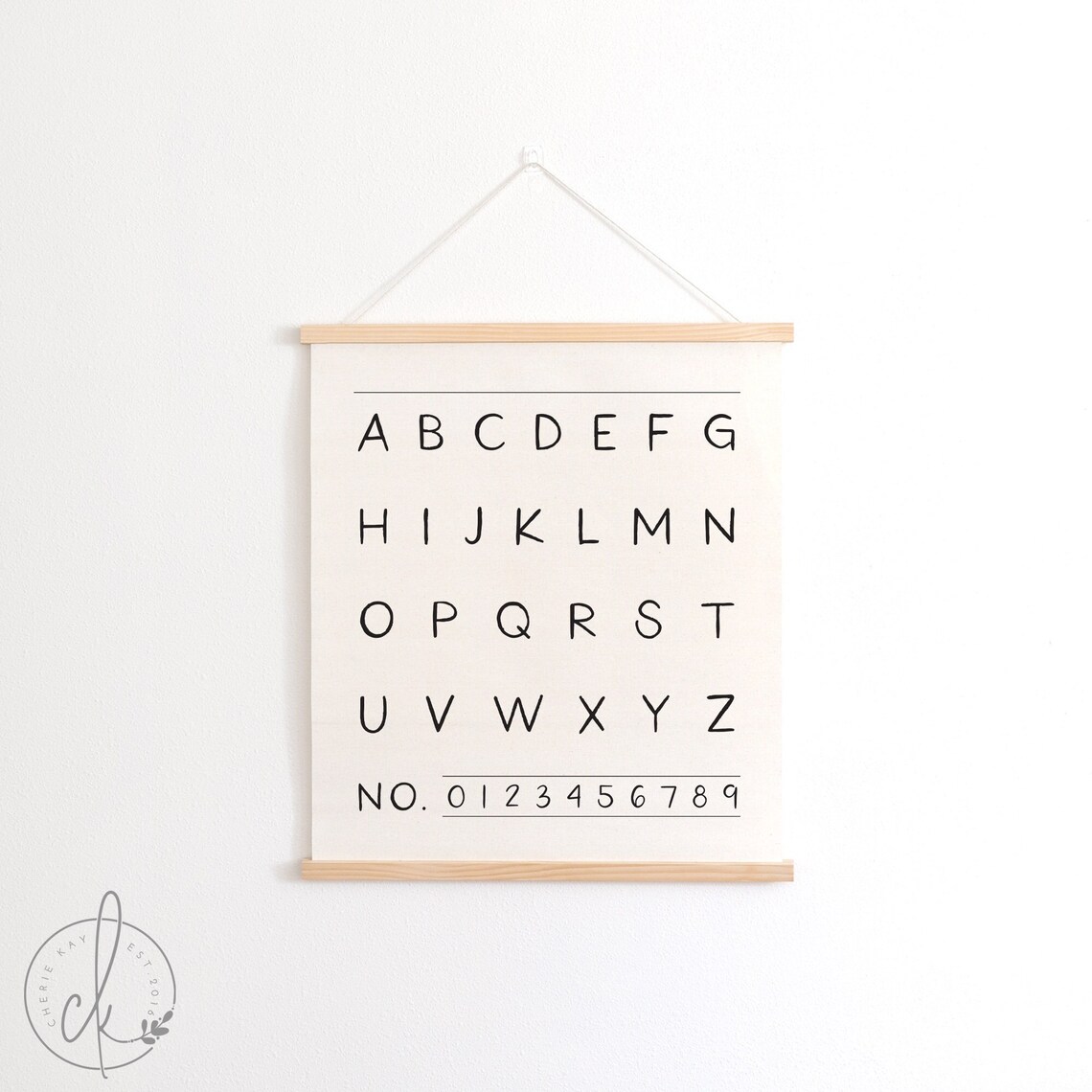 Alphabet Wall Art Classroom Decor Playroom Wall Decor - Etsy