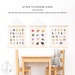 Color Chart | Hanging Canvas | Kids Room Decor | Playroom Wall Decor ...