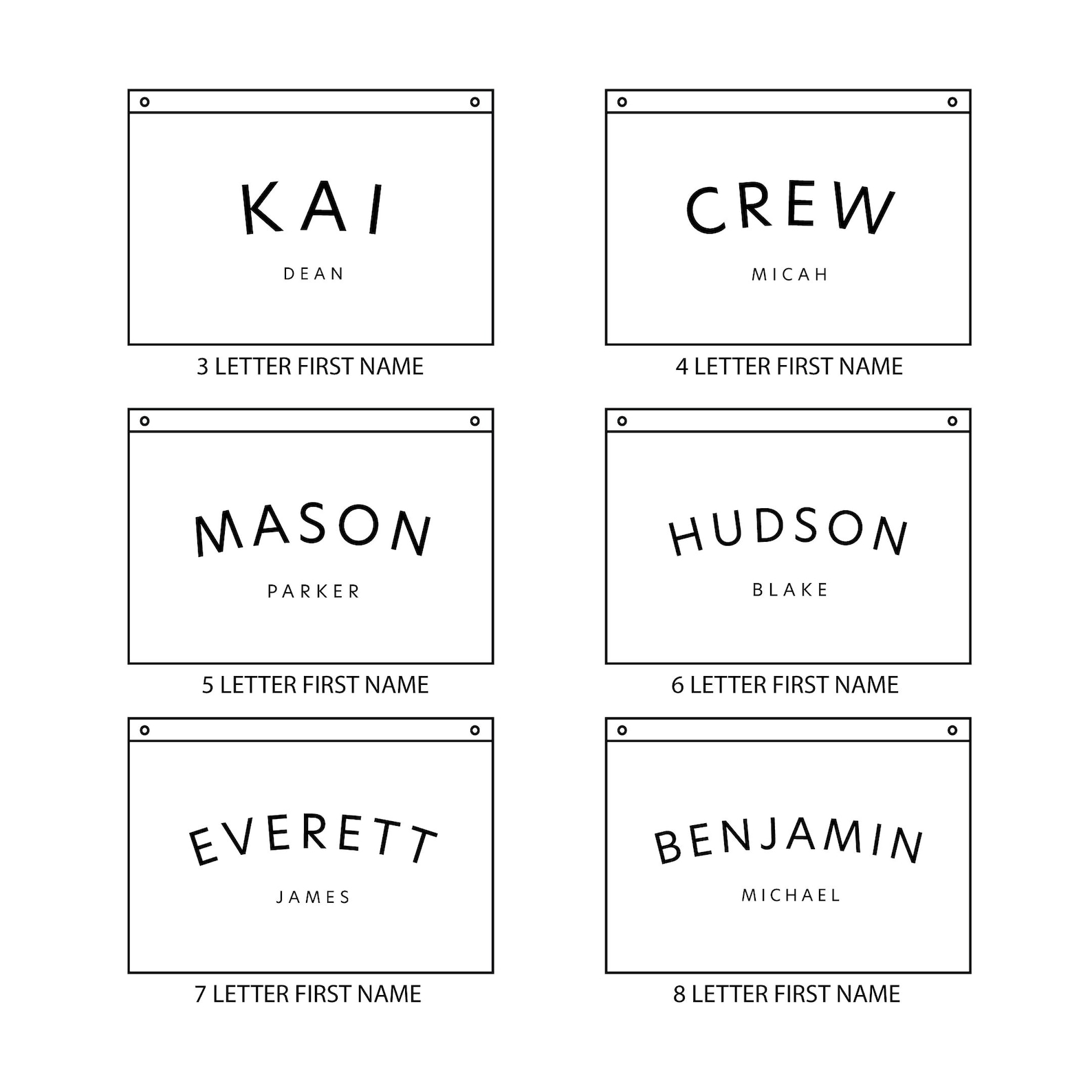 Baby Name Flag Canvas Flag Nursery Name Sign Custom Name - Etsy