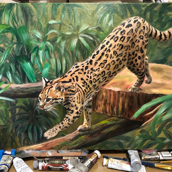 Ocelot Print - Etsy