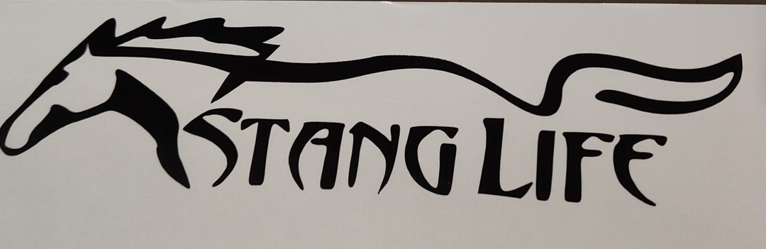 Stang Life Decal - Etsy