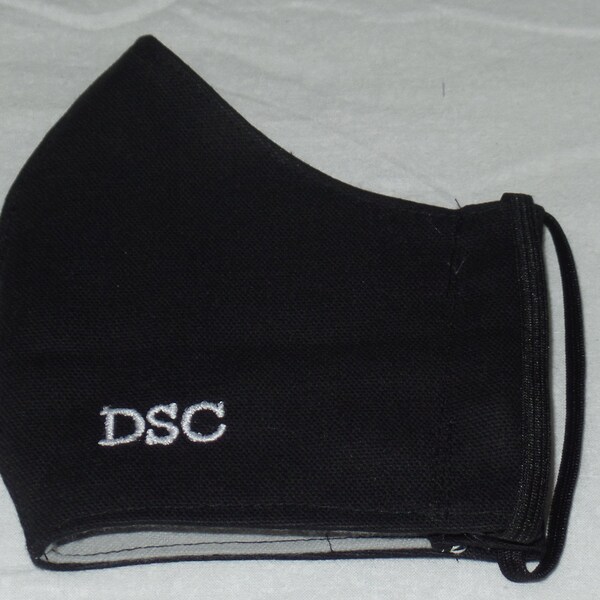 Embroidered Face Mask - Etsy