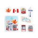Toronto Sticker Set, Sticker Pack, Die Cut Stickers, Weatherproof ...