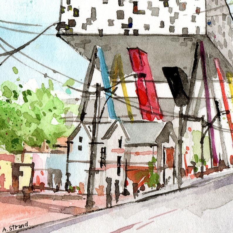 OCAD University Toronto/ Fine Art Print/ Cityscape Wall Art/ - Etsy