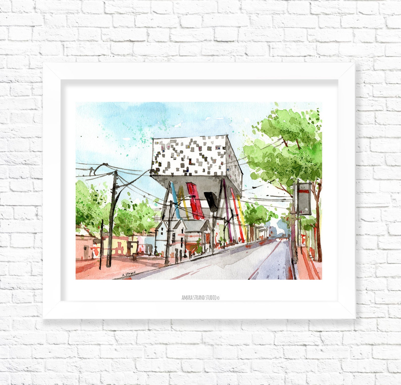 OCAD University, Toronto/ Fine Art Print/ Cityscape Wall Art/ Urban ...