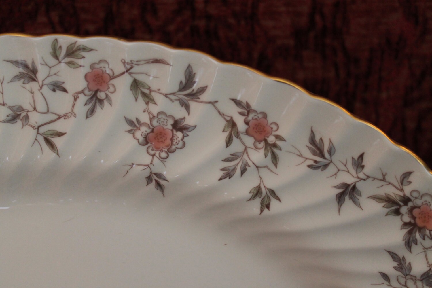 Minton China Large 18" Turkey Platter - Suzanne Pattern, S 710, S710 - Etsy