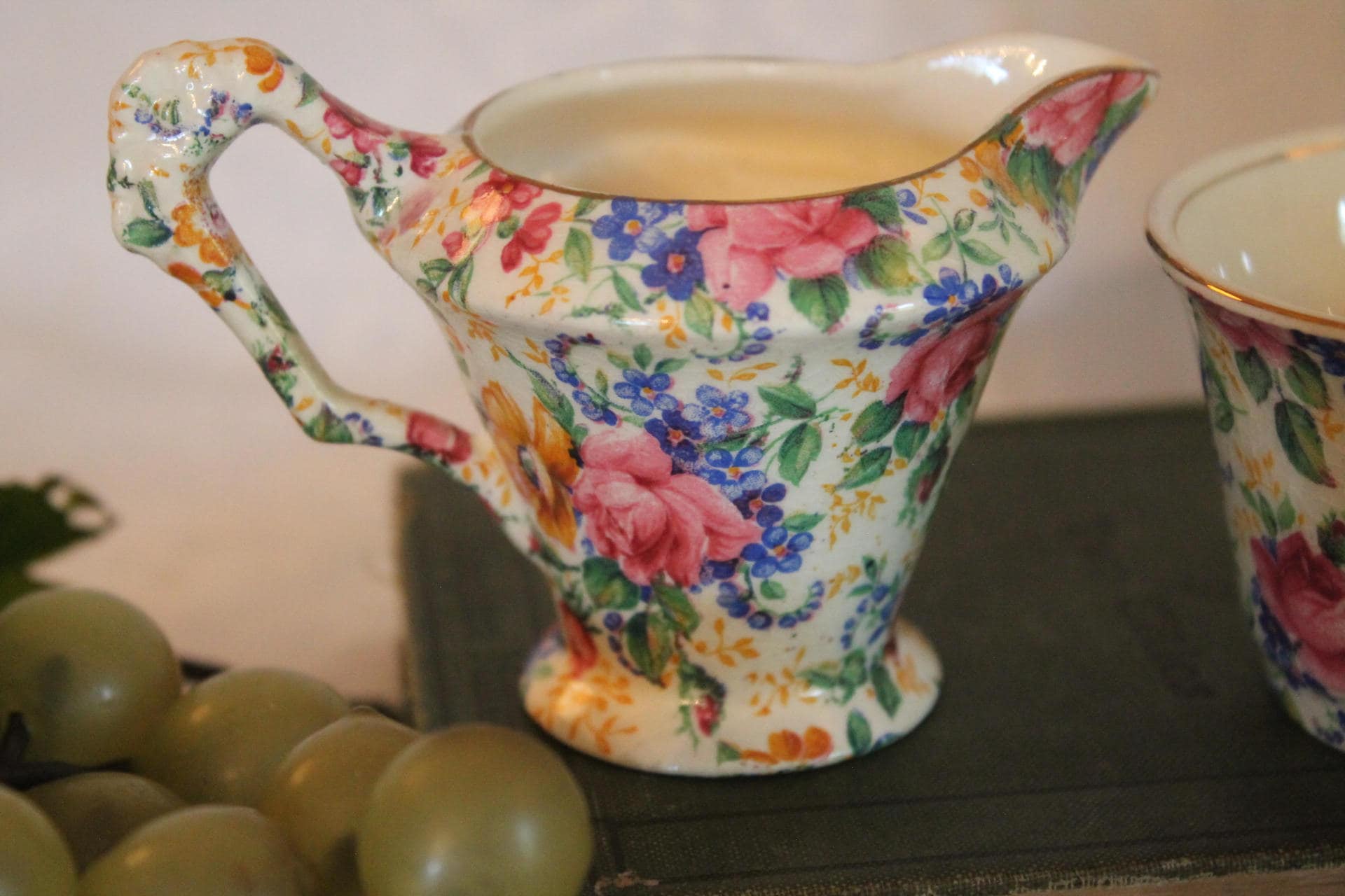 James Kent LTD Longton Breakfast Creamer and Sugar Bowl Set - Rasalynde ...