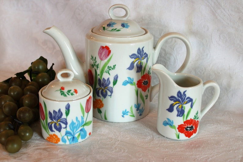 Sigma Tastesetter Small Tea Set 2 Cup Teapot Primavera - Etsy