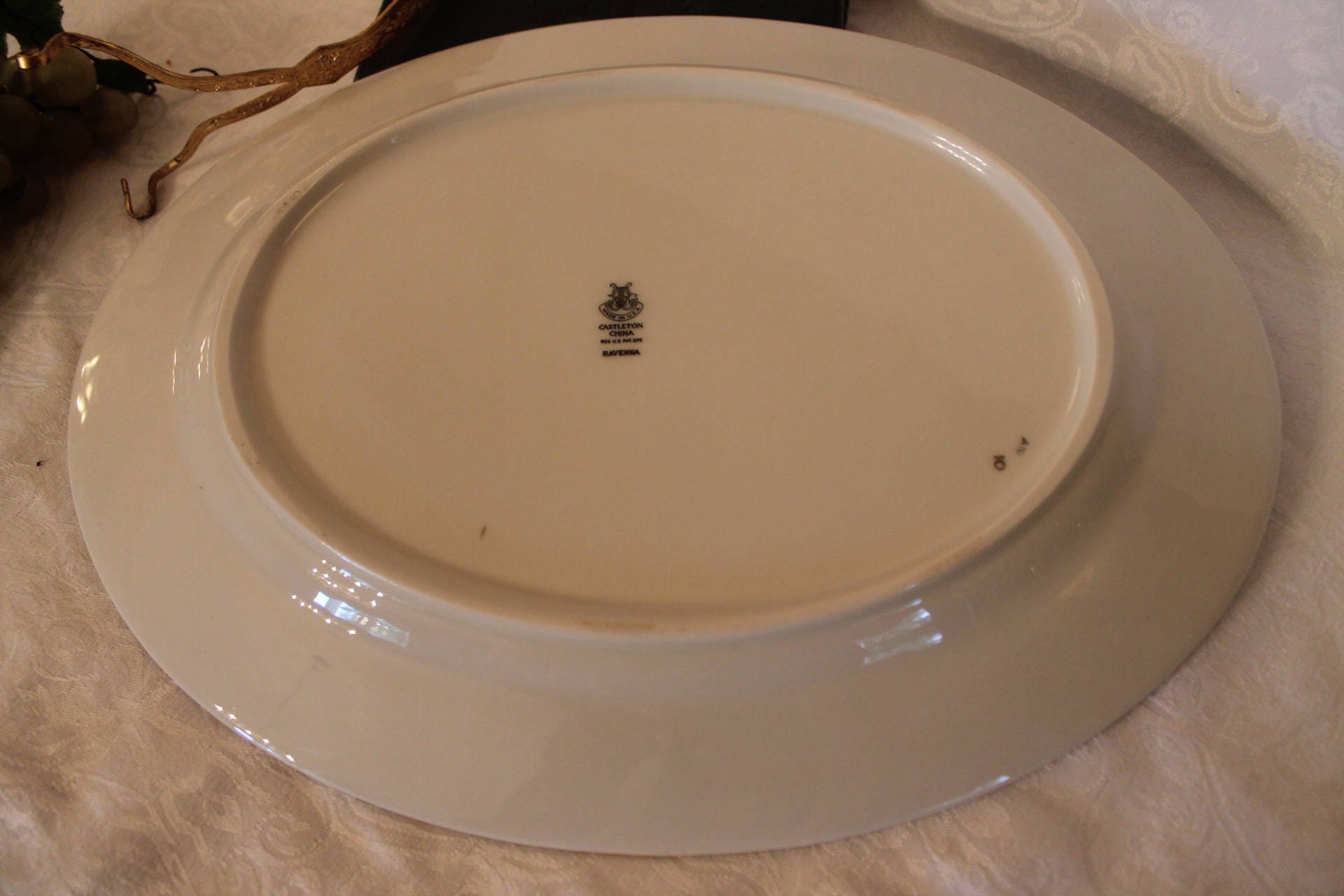Castleton China 15 Serving Platter Ravenna Pattern in - Etsy