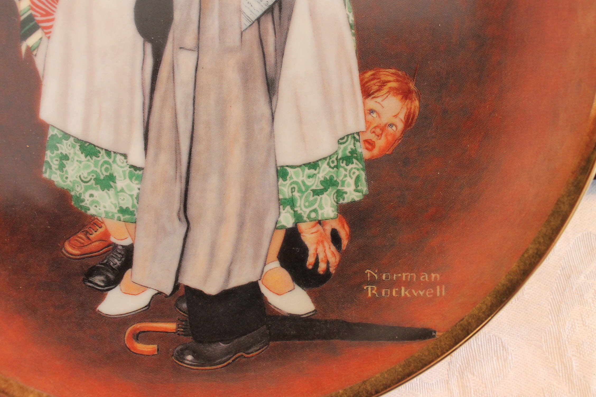 1984 Norman Rockwell's the Census Taker 7th Issue in the - Etsy