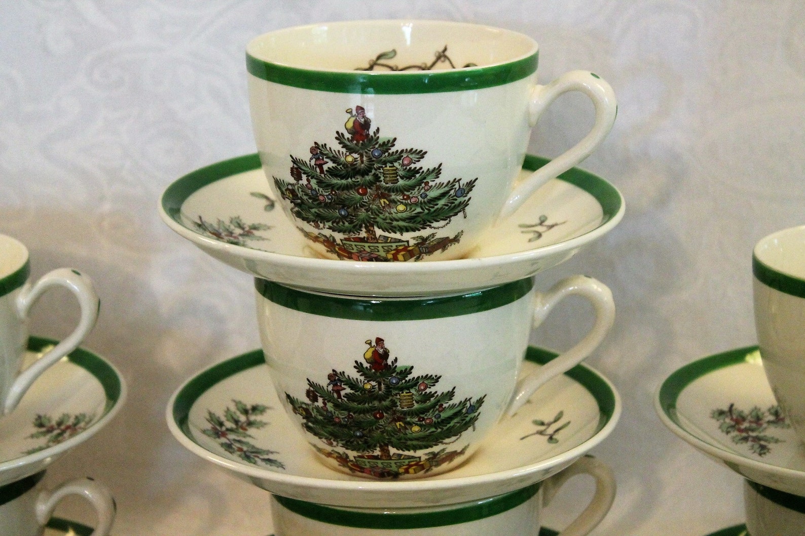 Set of 10 Copeland Spode Tea Cups and Matching Saucers - Etsy
