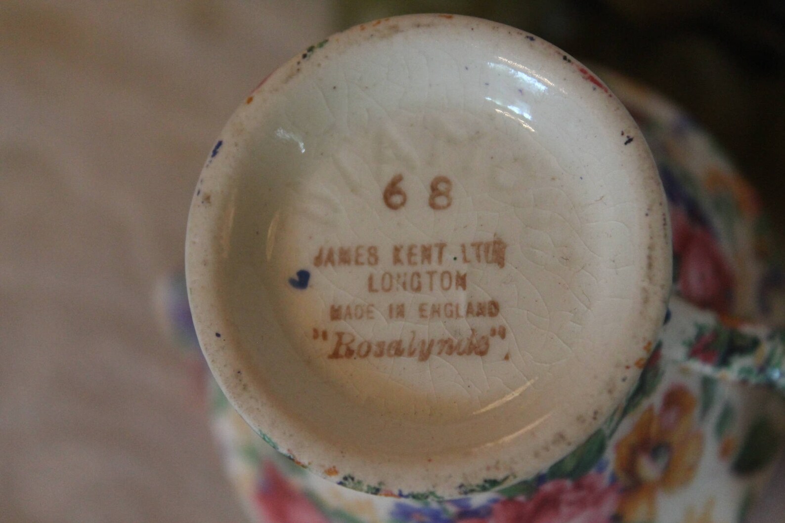 James Kent LTD Longton Breakfast Creamer and Sugar Bowl Set - Rasalynde ...