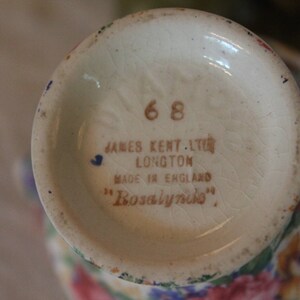 James Kent LTD Longton Breakfast Creamer and Sugar Bowl Set - Rasalynde ...