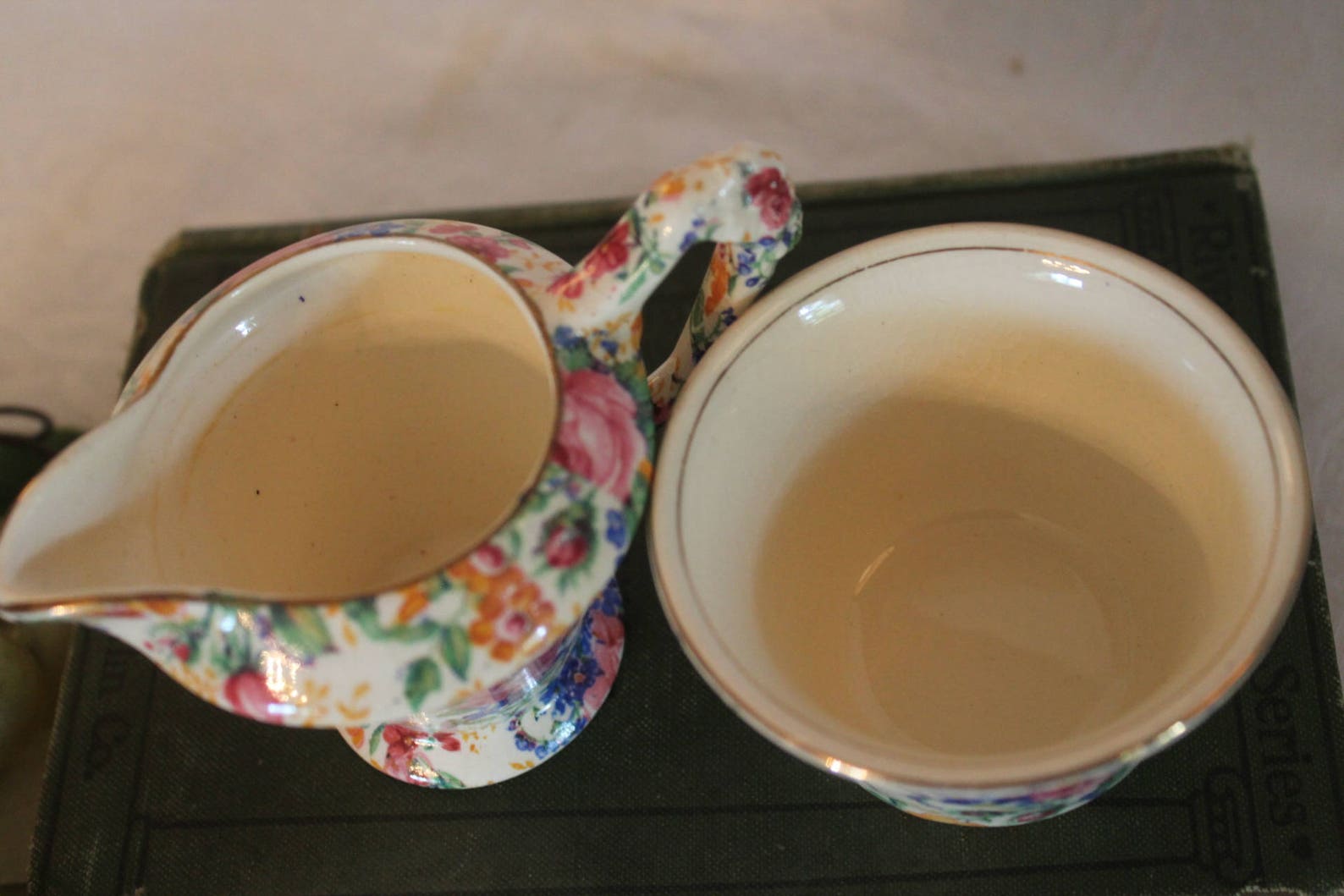 James Kent LTD Longton Breakfast Creamer and Sugar Bowl Set - Rasalynde ...