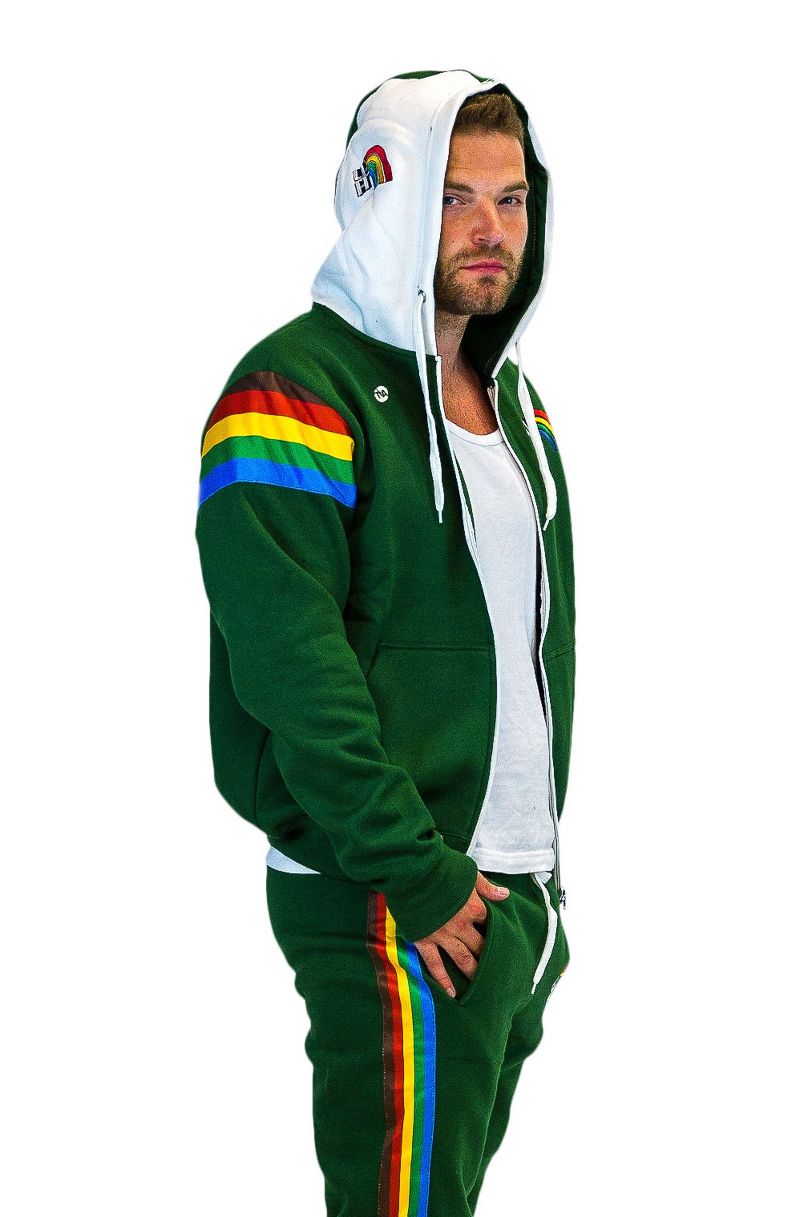 Hawaii Rainbow Warriors Fleece Full Zip-up Jacket Sweatshirt - Etsy