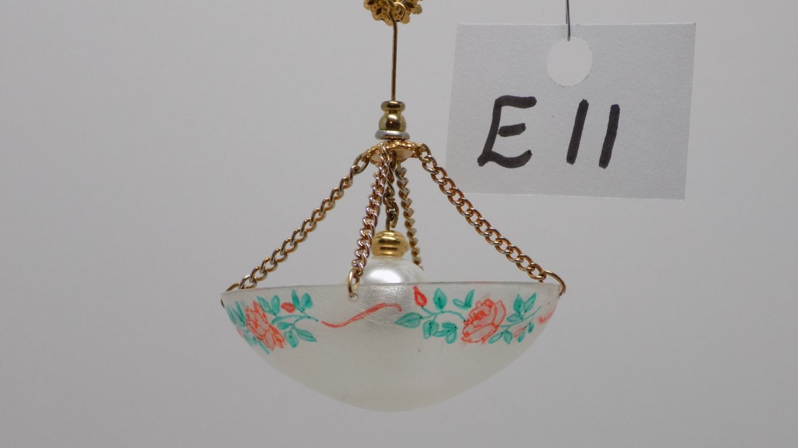1:12 Scale Non-electric Dollhouse Light Fixture Handmade - Etsy