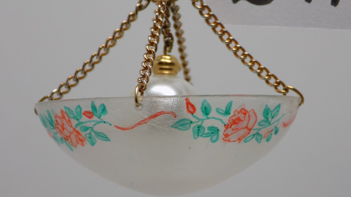 1:12 Scale Non-electric Dollhouse Light Fixture Handmade - Etsy