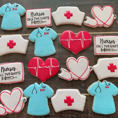 Nurse Graduation Cookies - Etsy