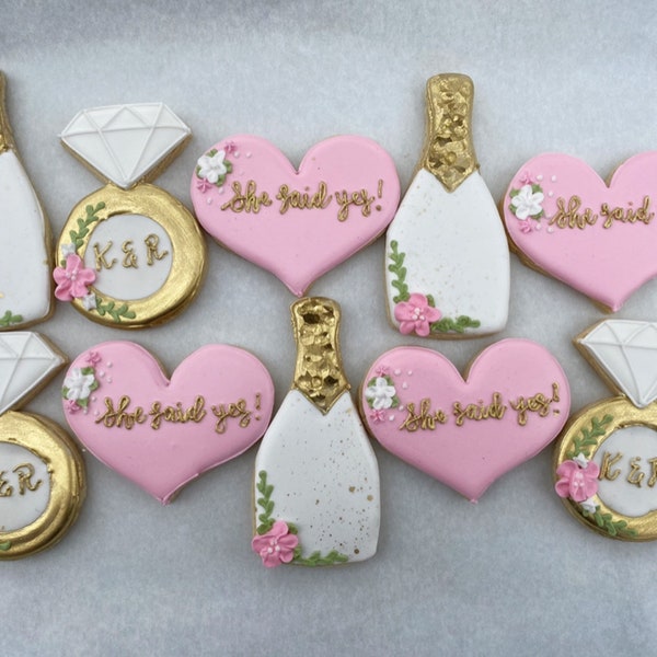 Bridal Shower Cookies - Etsy