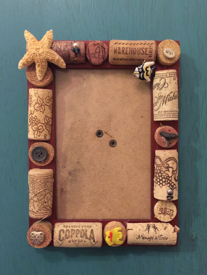 Wishful Wine Cork Frame - Etsy
