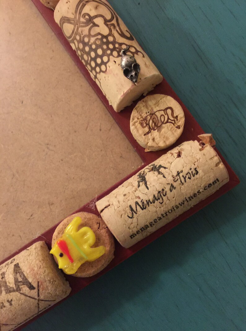 Wishful Wine Cork Frame - Etsy