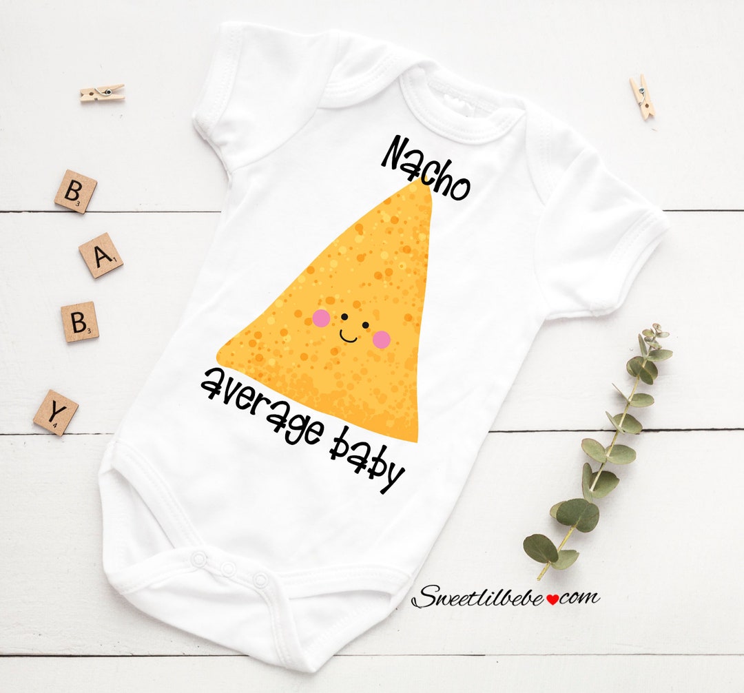 Nacho Baby Onesie®, Baby Shower Gift, Baby Puns Onesie, Funny Baby ...