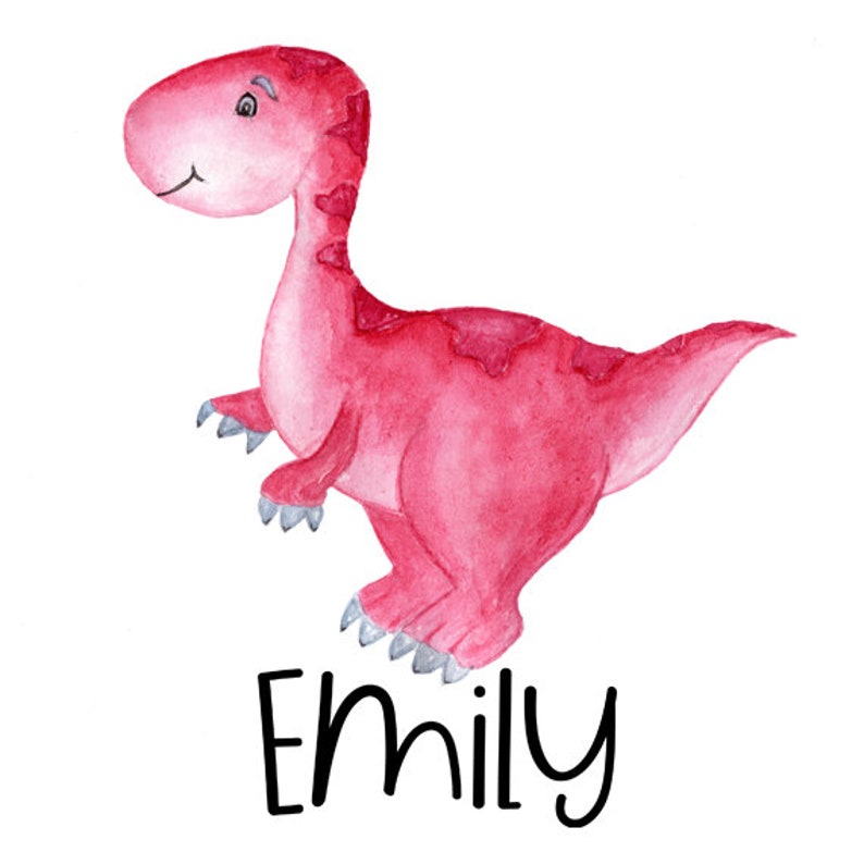 Pink Dinosaur Baby Onesie® Pink Dinosaur Baby Bodysuit | Etsy