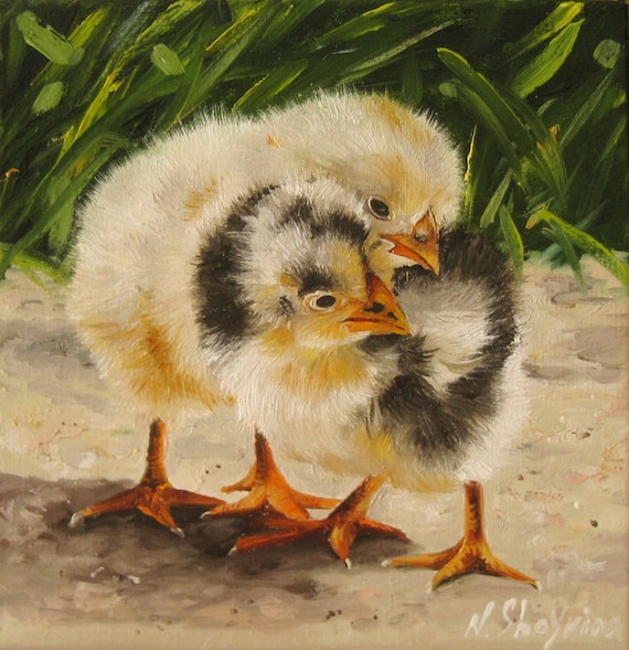 Two Baby Chicks