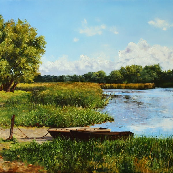 Reflections Painting - Etsy