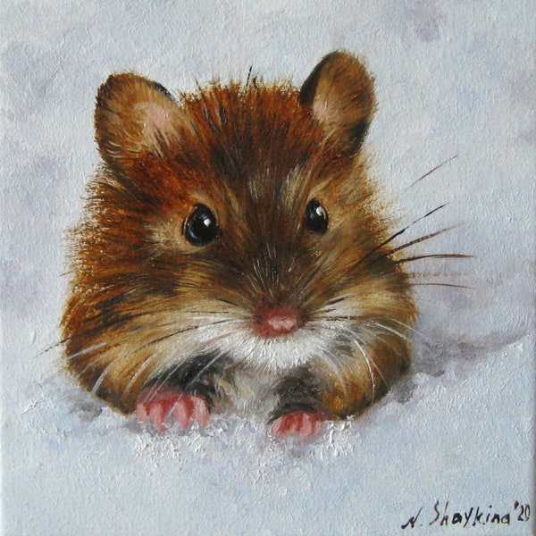 Mouse Painting - Etsy