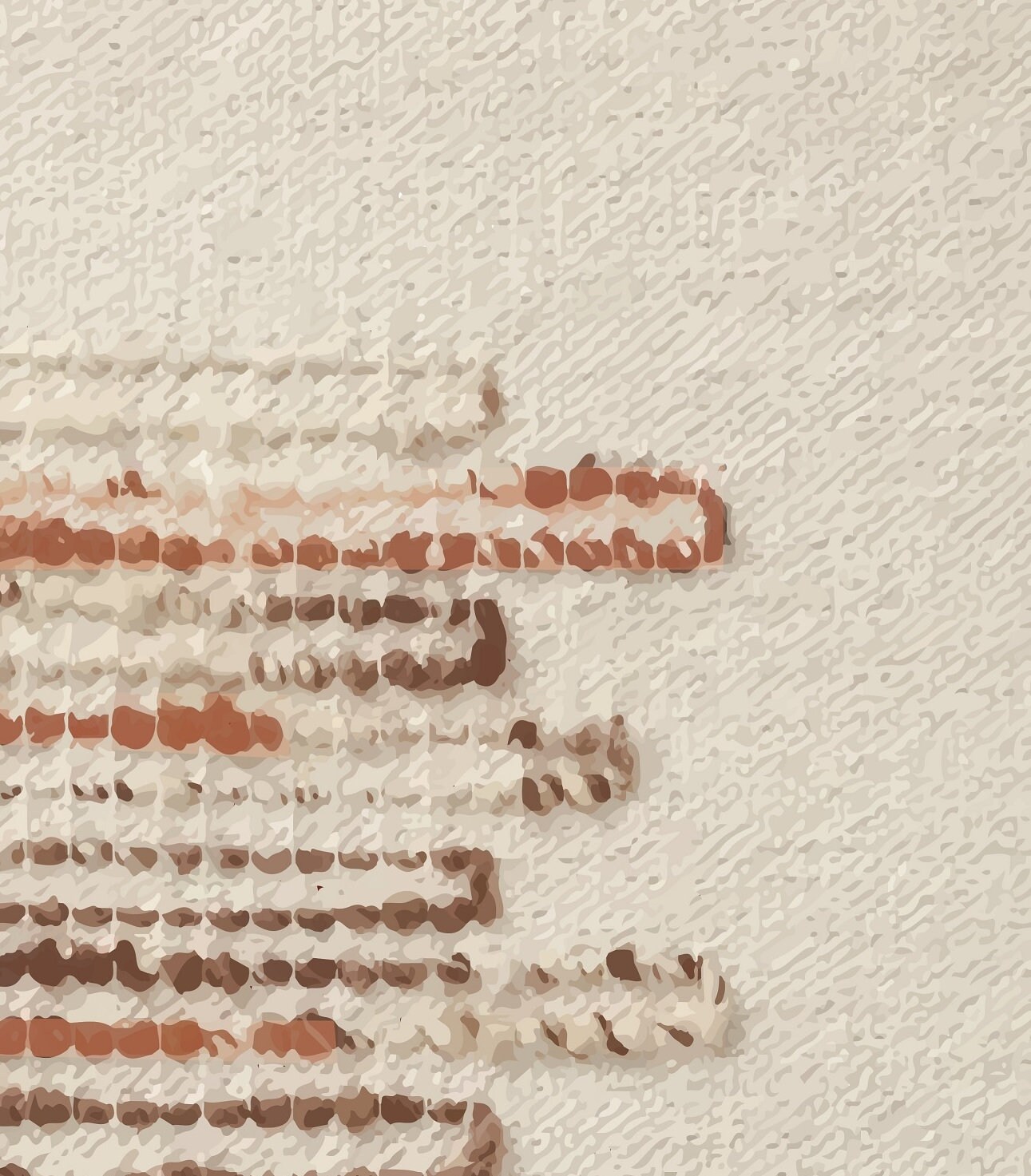 Vintage Crochet-like Tapestry Printable Wall Art. Vintage Textile ...