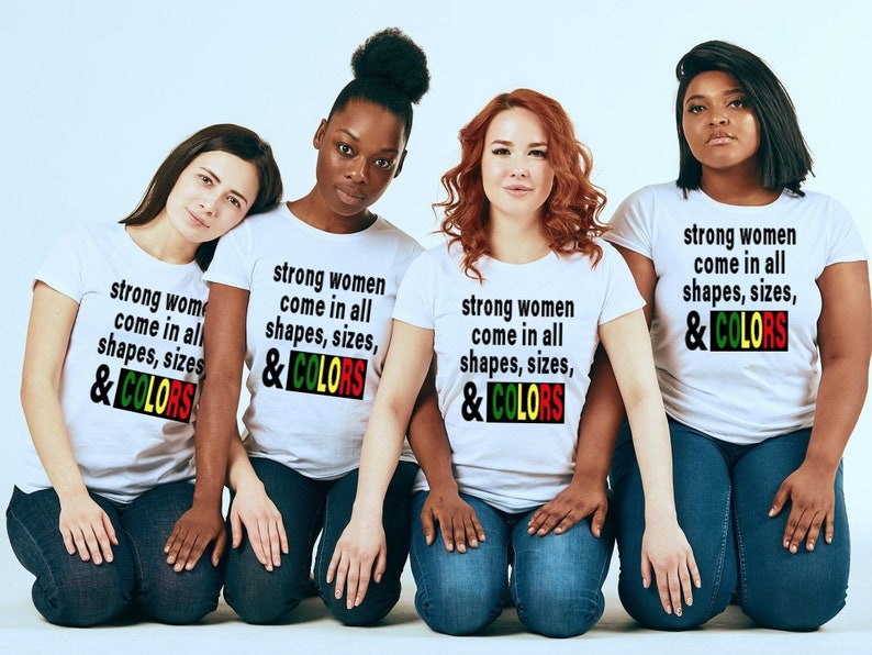 Stong Women Come in All Shapes, Sizes and Colors - Etsy