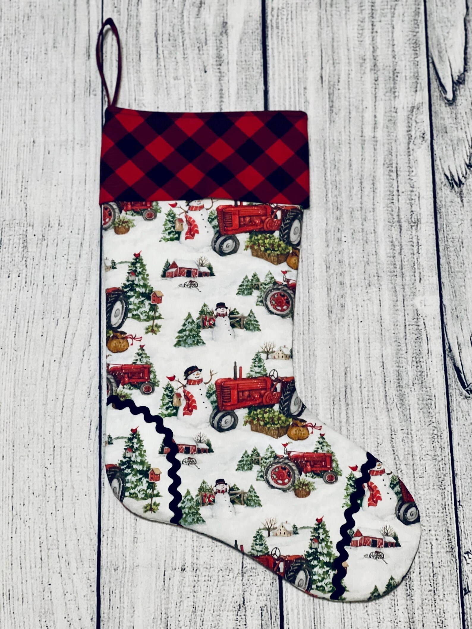Design Your Own: Country Farmhouse Handmade Christmas Stocking ...