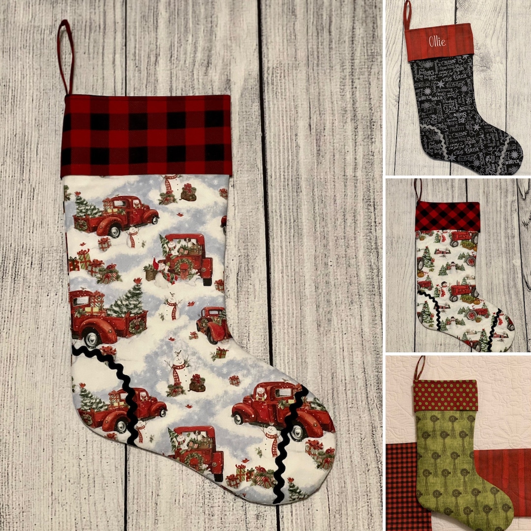 Design Your Own: Country Farmhouse Handmade Christmas Stocking ...